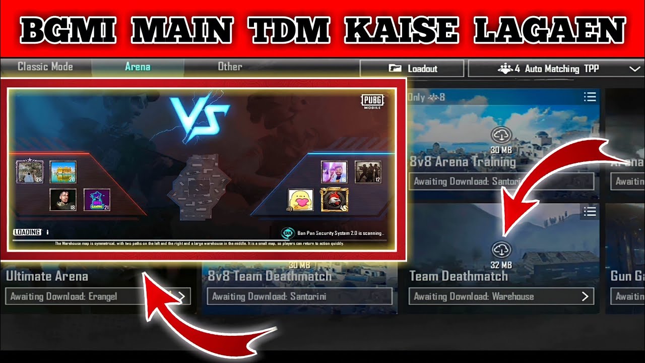How To Play TDM Match In BGMI || BGMI Me TDM Match Kaise Lagaye || TDM ...