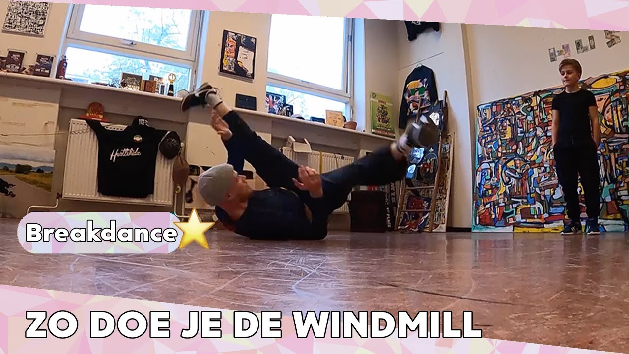 JE GING BIJNA IN EEN HEADSPIN! | HELLUP BREAKDANCE MET MENNO VAN GORP ...