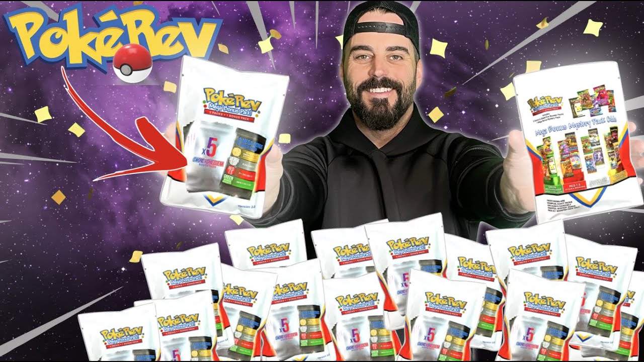 THESE ARE AWESOME! - We Opened PokeRev 3.0 Mystery Packs! - YouTube