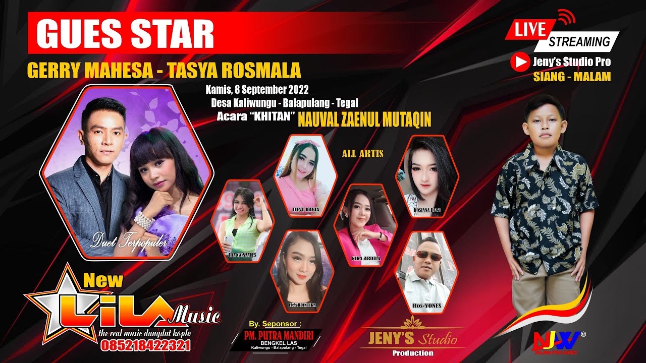 Live Streaming New LILA Music - Desa Kaliwungu - YouTube