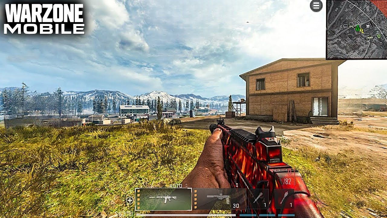 NEW MAX GRAPHICS IN WARZONE MOBILE | FULL MATCH - YouTube