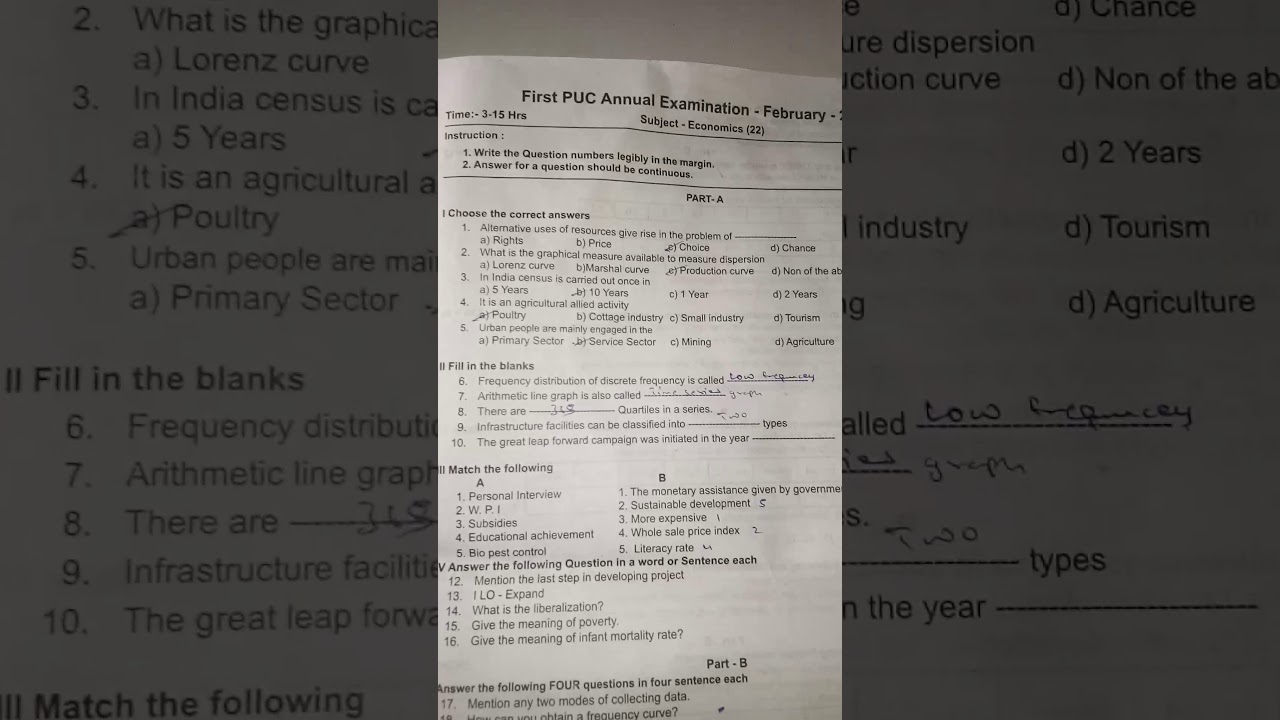 First Puc Qnnual Examination Paper 2020k YouTube first-puc-qnnual-examination-paper-2020k-youtube