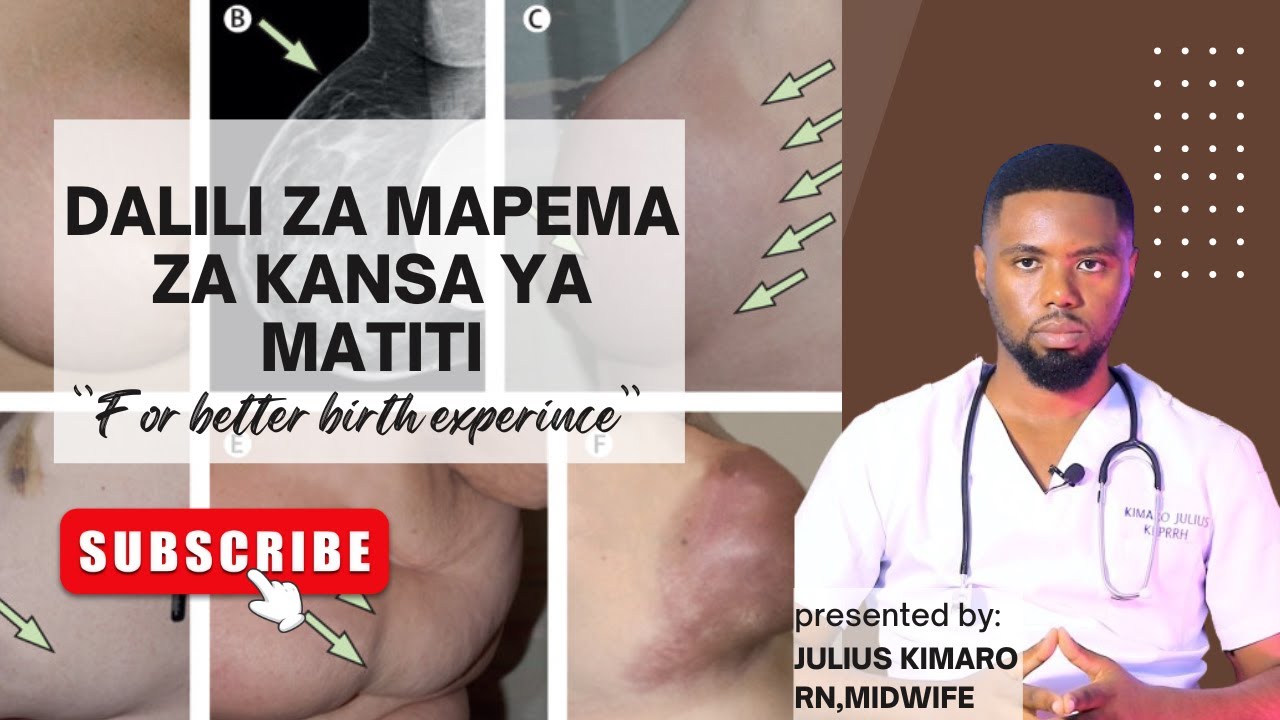dalili za mapema za kansa ya matiti #shorts - YouTube