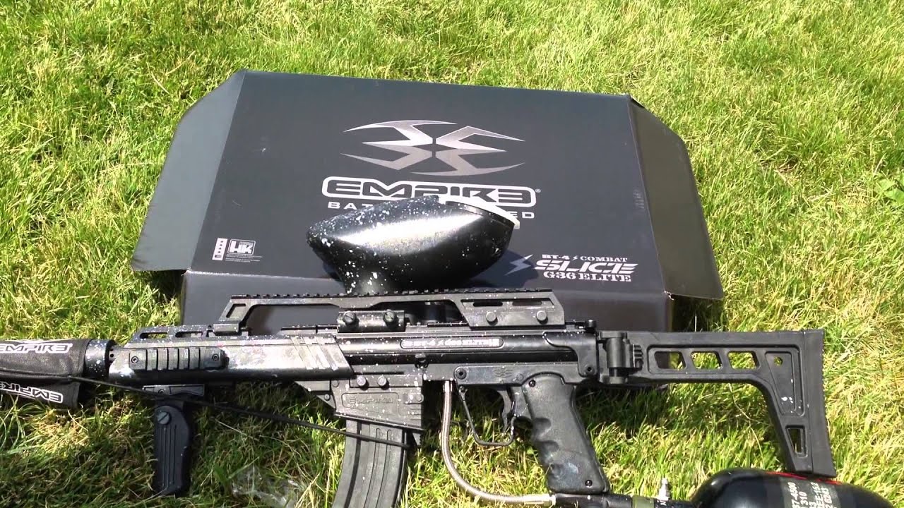 G36 Replica Empire Elite Paintball Gun!! - YouTube