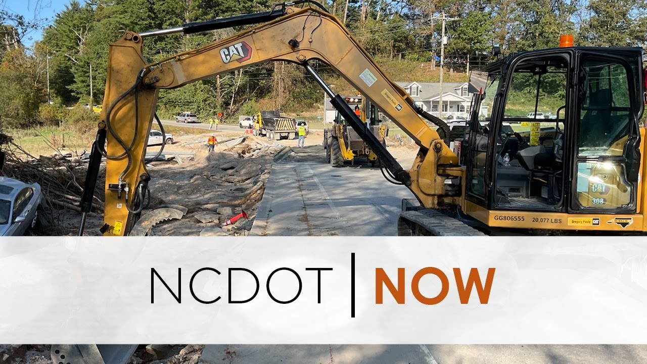NCDOT Now: Oct. 11 - Crews Continue Recovery Efforts; Division of ...