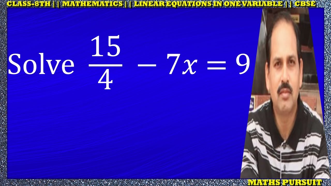 Solve 15 4 7 9 YouTube