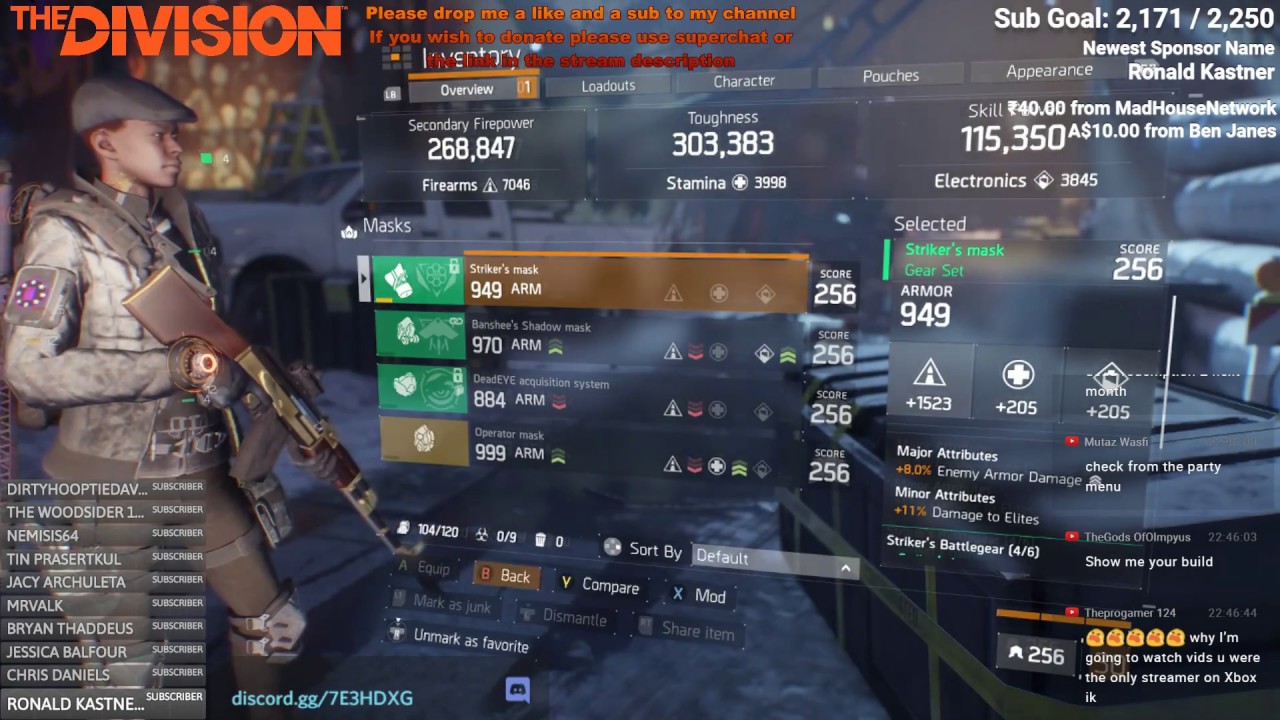 The Division - Legendary missions and Heroic Incursions - Exotic Caches ...