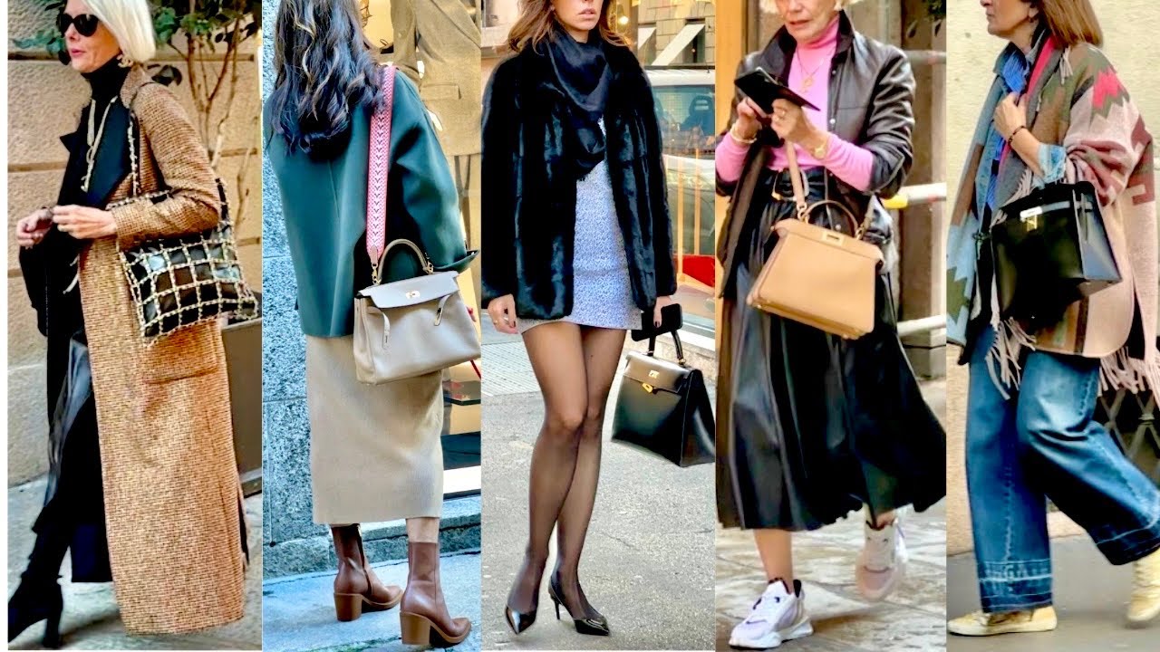 NOVEMBER 2024 MILAN STREET STYLE 🍁FALL OUTFITS ITALIAN FASHION 🇮🇹# ...