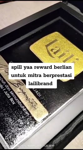 REWARD DARI BISNIS LAILI BRAND - YouTube