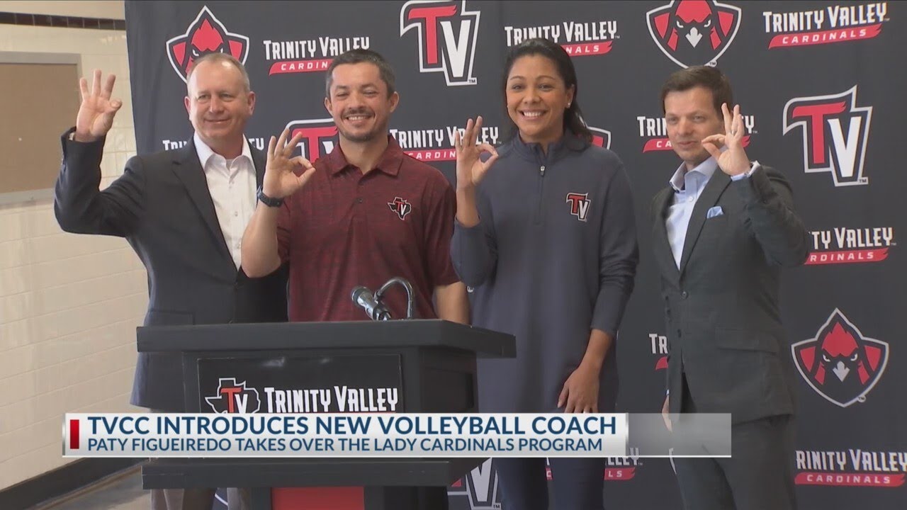 TVCC introduces new volleyball coach - YouTube