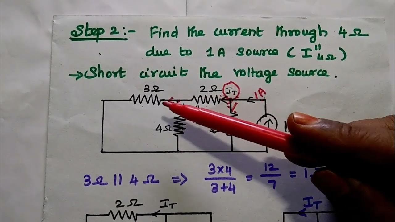 Problem 3 - Superposition Theorem - Circuit Analysis - Circuit Theory - YouTube