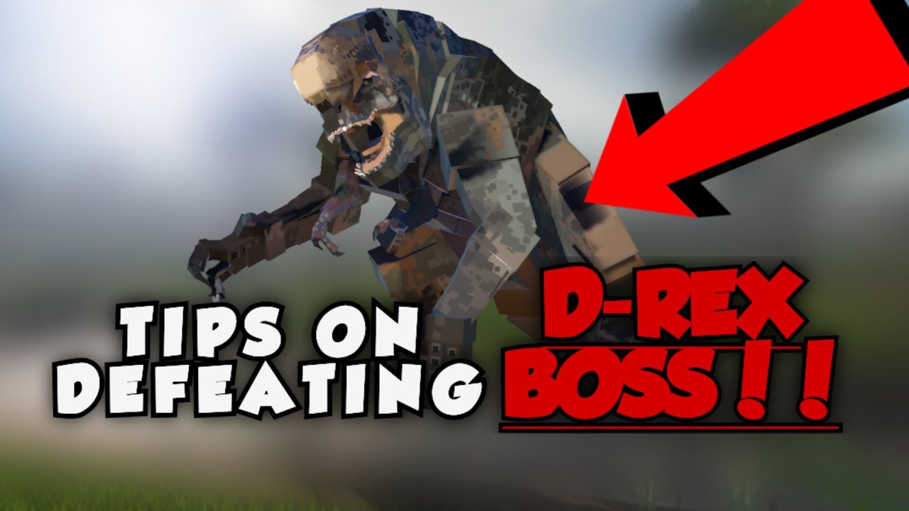 NEW D-REX BOSS GUIDE! Jurassic Blocky Rebirth Update - Best Tips for an ...