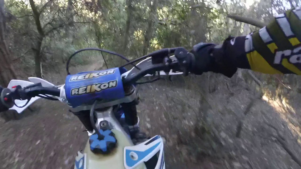 Tm 250 2t enduro riding - YouTube