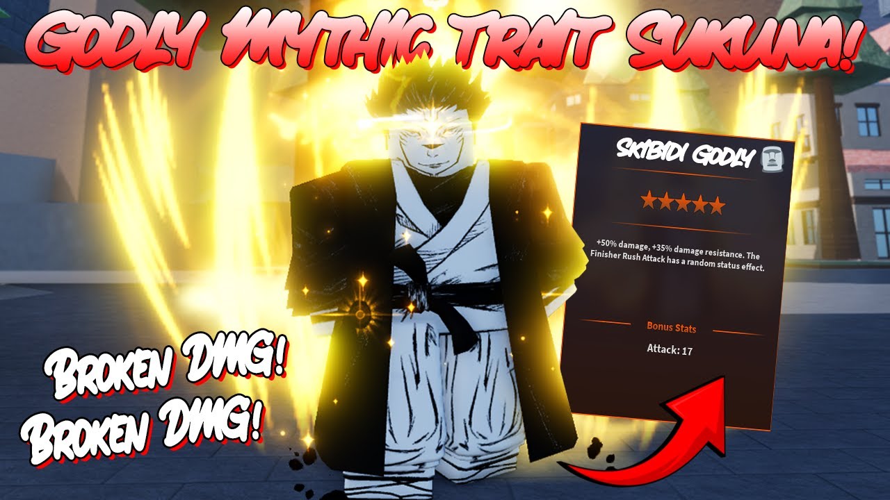 AUT | FINALLY! GODLY TRAIT ON SUKUNA IS BROKEN! 🔥| A Universal Time ...