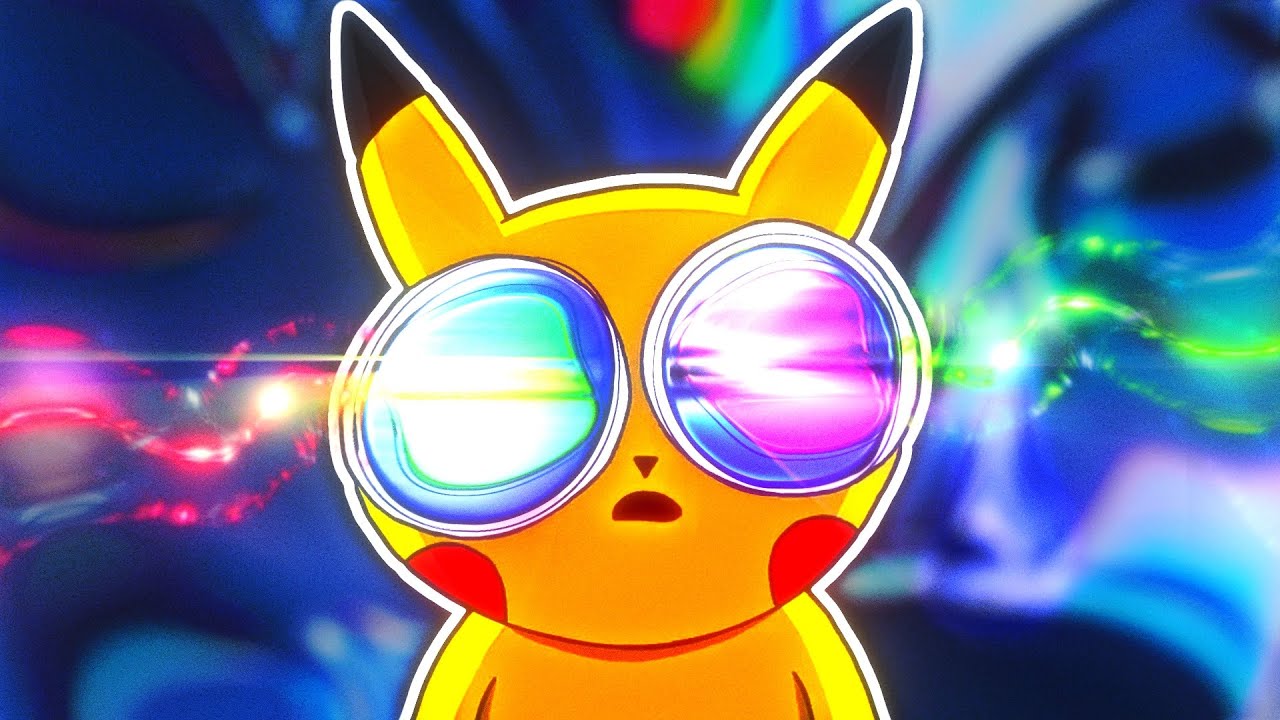 Pikachu On Acid Wallpaper