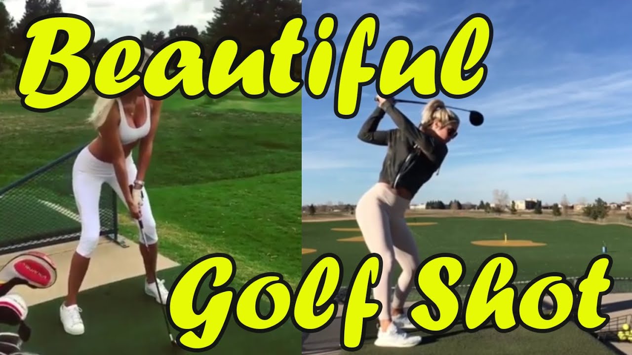 미녀들의 골프샷- Beautiful Golf Shot / Good~~~~~~~~~~~shot~~~~~ - YouTube