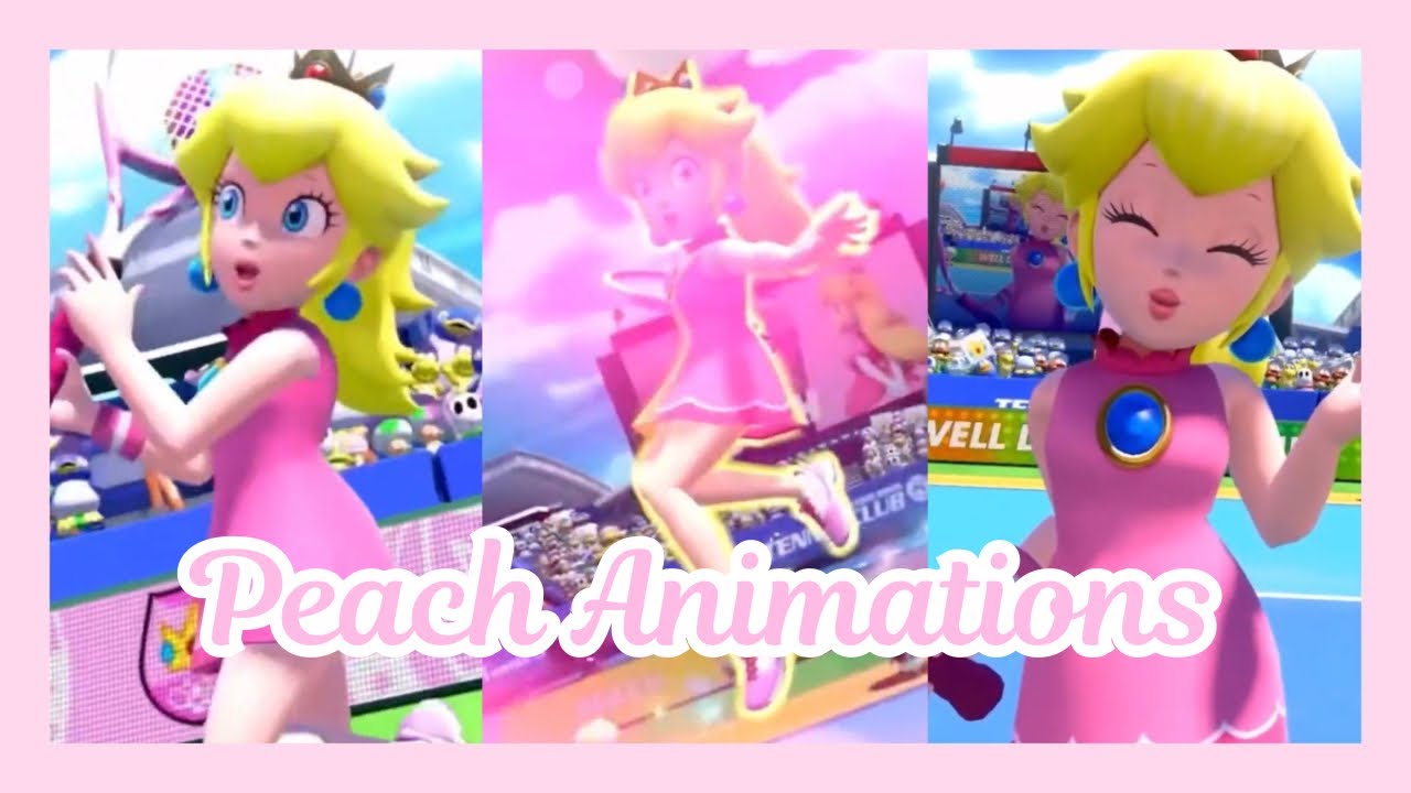 Mario Tennis Aces | Peach Animations - YouTube