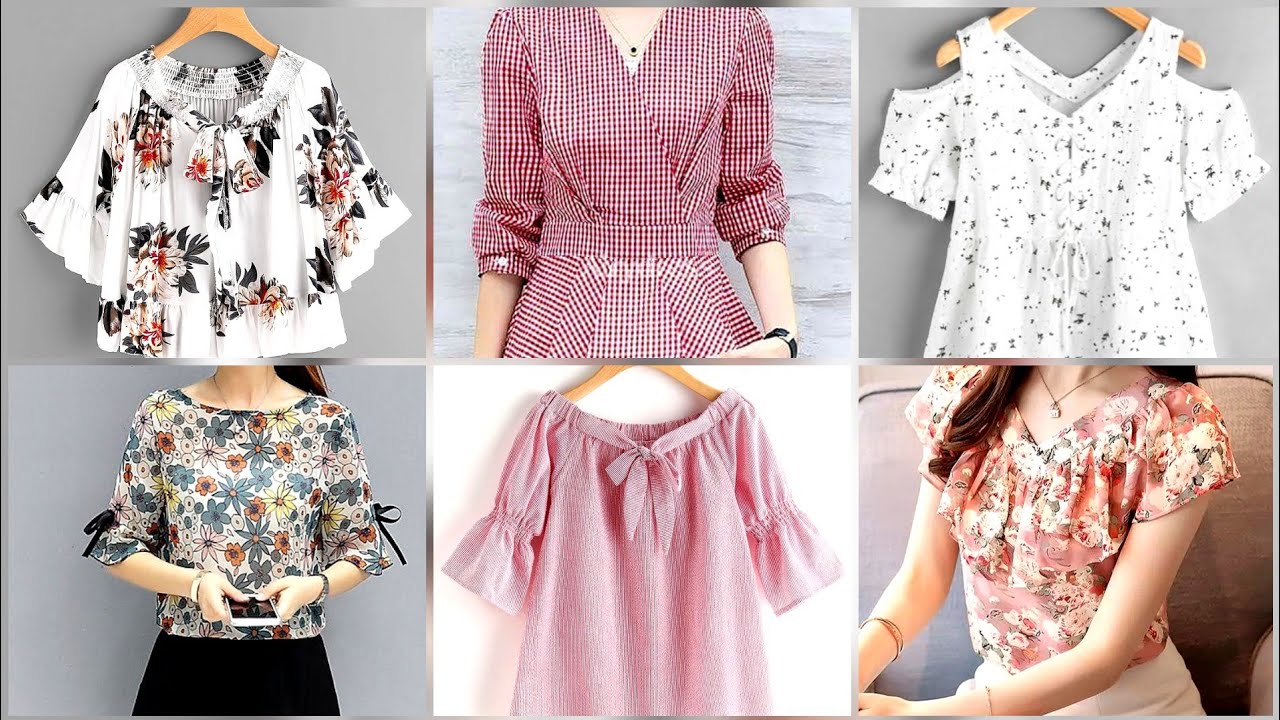 Beautiful Top Design With Beautiful Sleeves Design 35+Designer Top ...