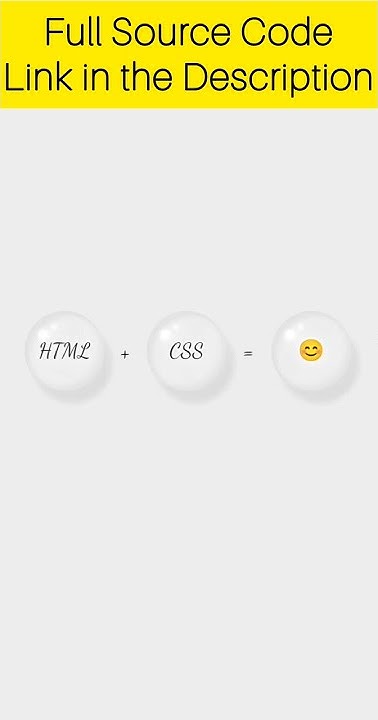 Water Drops Effect Using CSS and HTML | #KingKode - YouTube