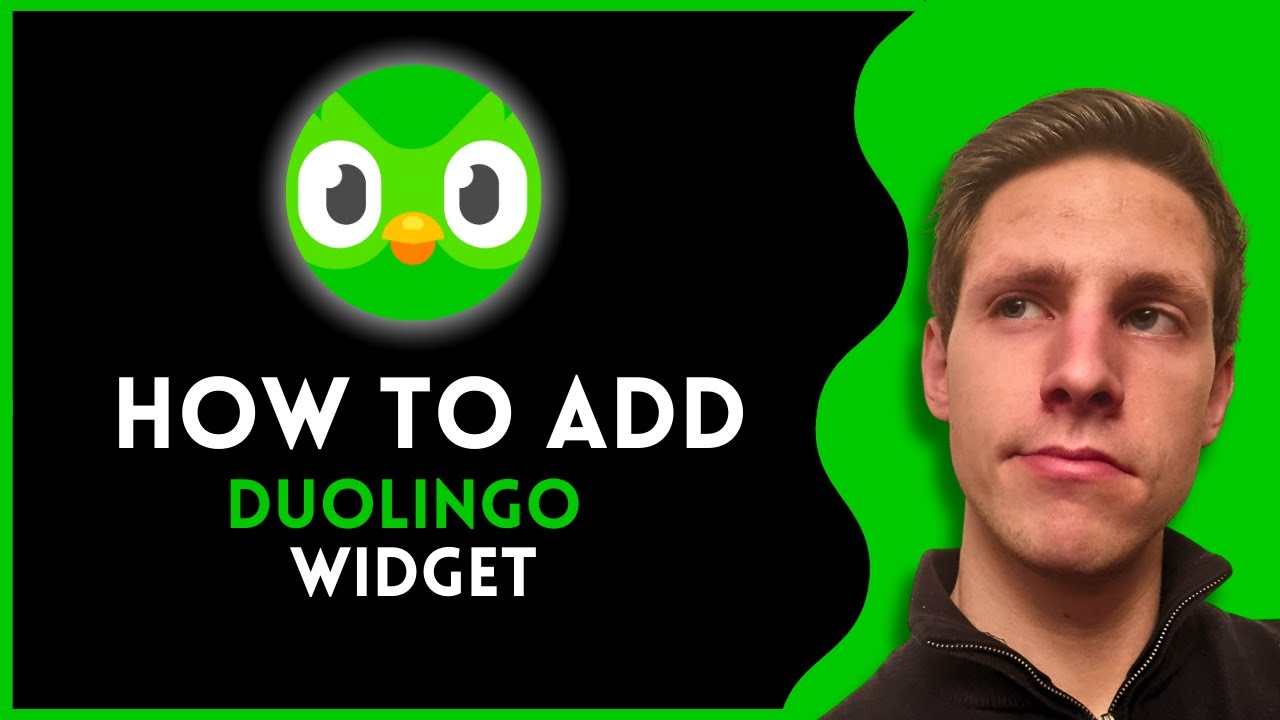 How To Add Duolingo Widget (2025) | Android & iPhone - YouTube