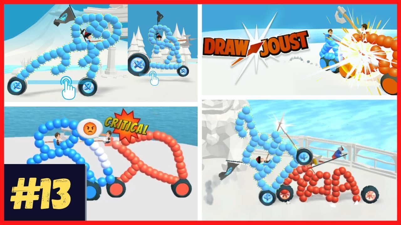 Draw Joust | Gameplay | Level 273 to 279 | Ep 13 | Walkthrough | # ...