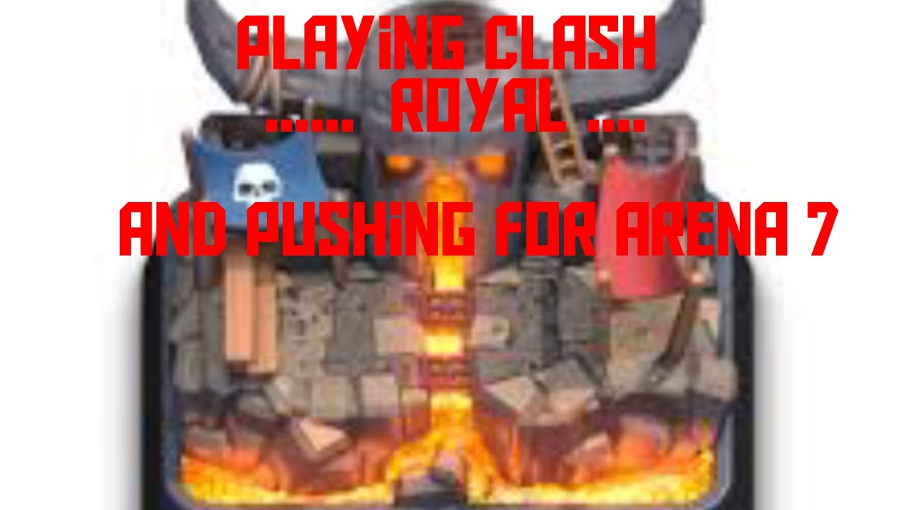 (Clash Royal)- Rocket rumble and arena 7 push - YouTube