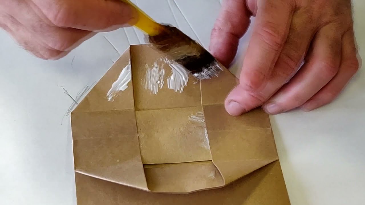 Izrada papirnatih vrećica - Crafting paper bags - YouTube