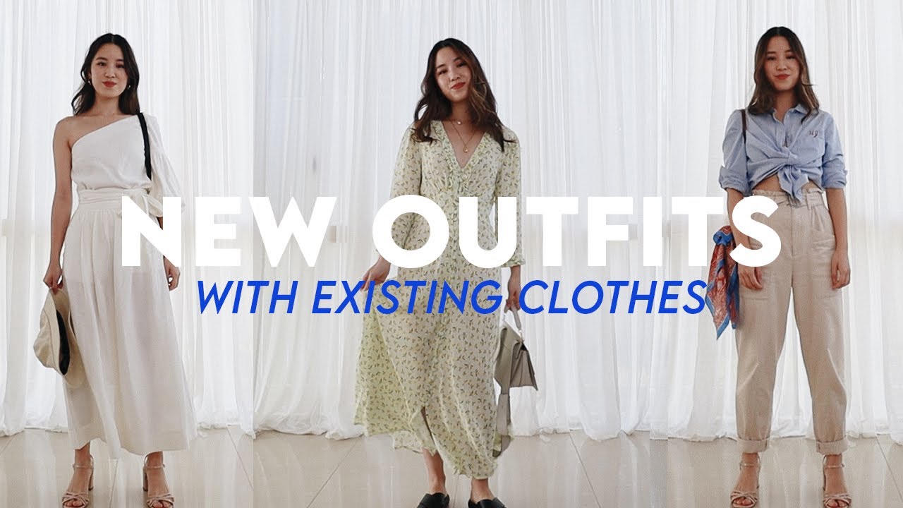 Creating NEW Outfits With My Existing Clothes | Pinterest Inspired ...