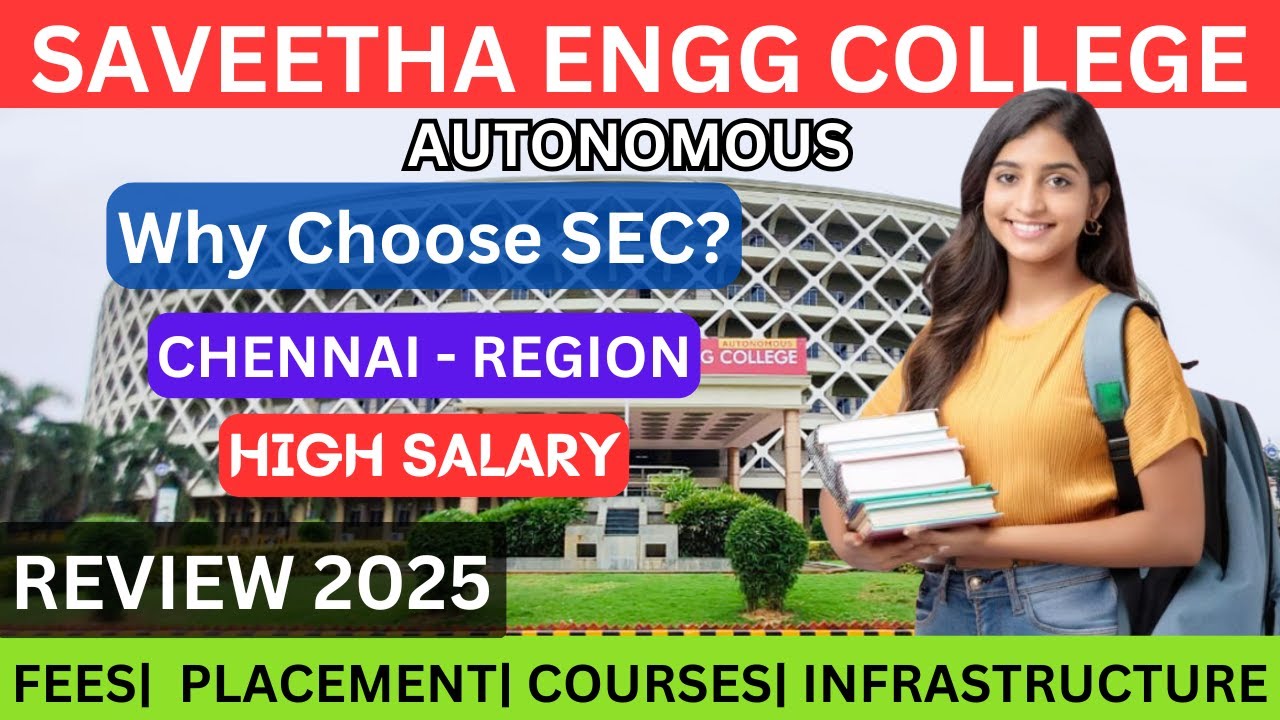 SAVEETHA ENGINEERING COLLEGE - Full detailed Review in Tamil | # ...