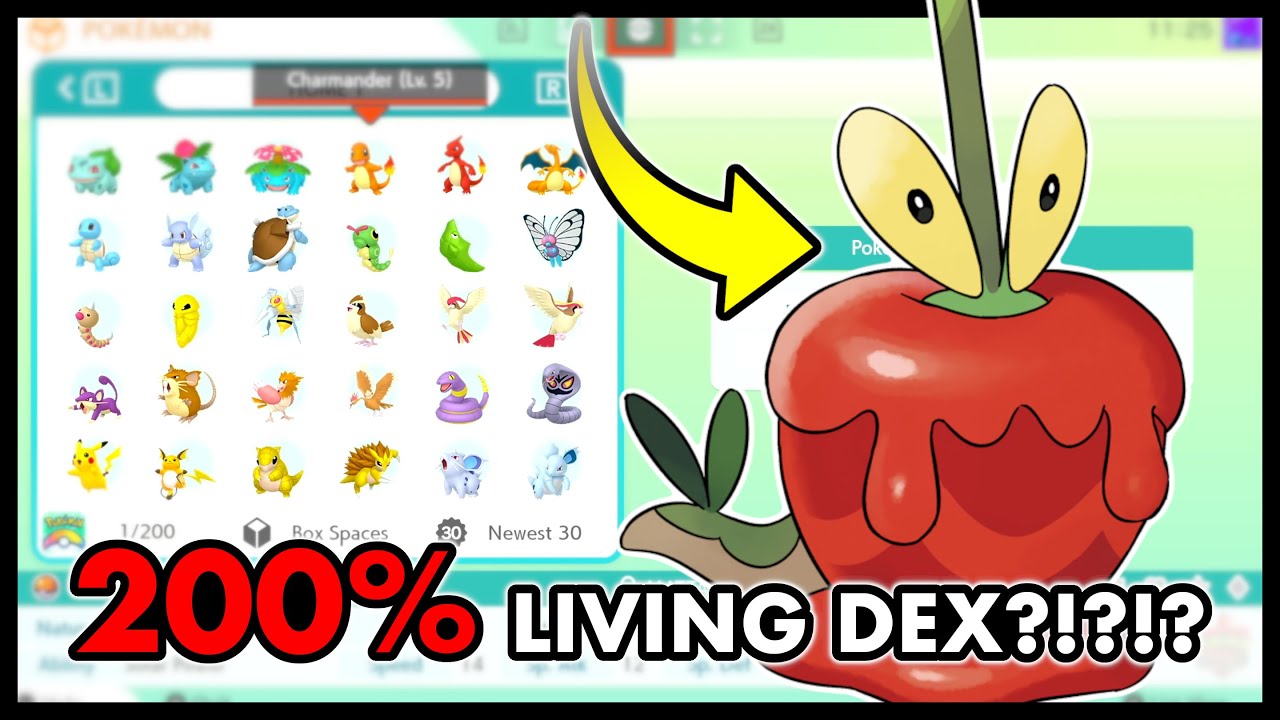 The Most UNHINGED Living Dex Challenge?!?!? | Pokémon Home Master Dex ...