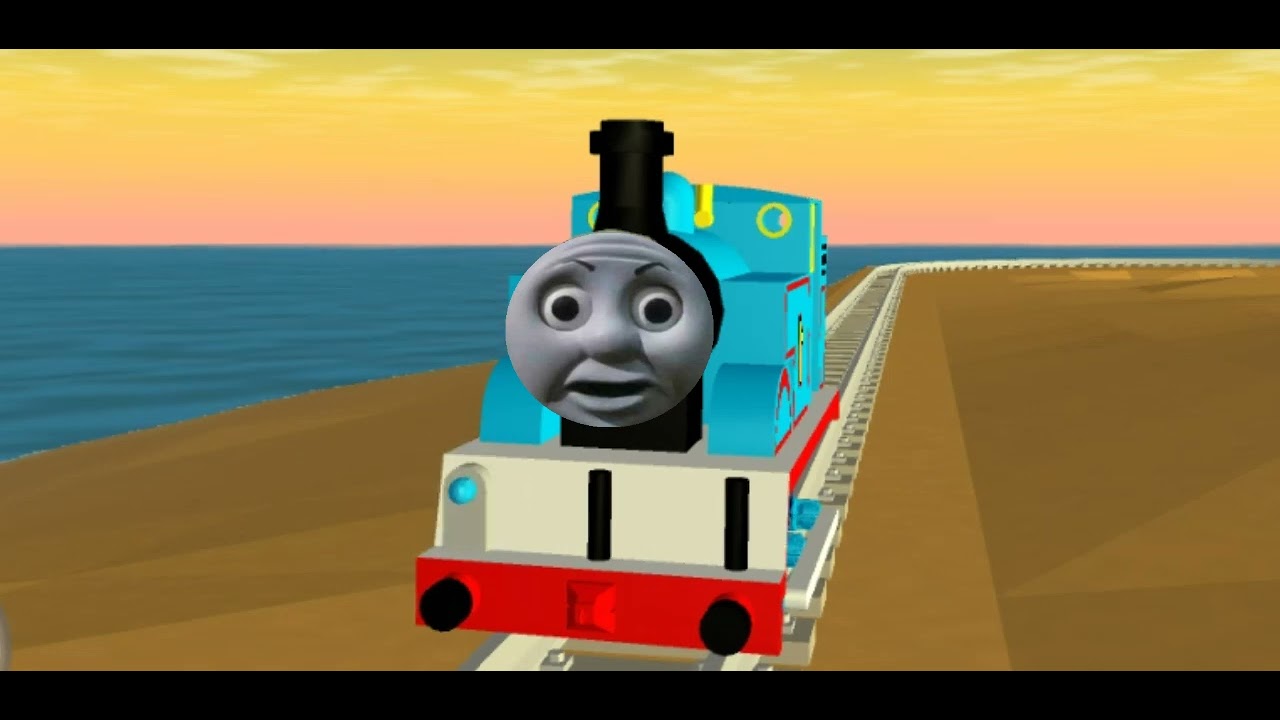 Draw Bricks Thomas the tank Enging O-face - YouTube