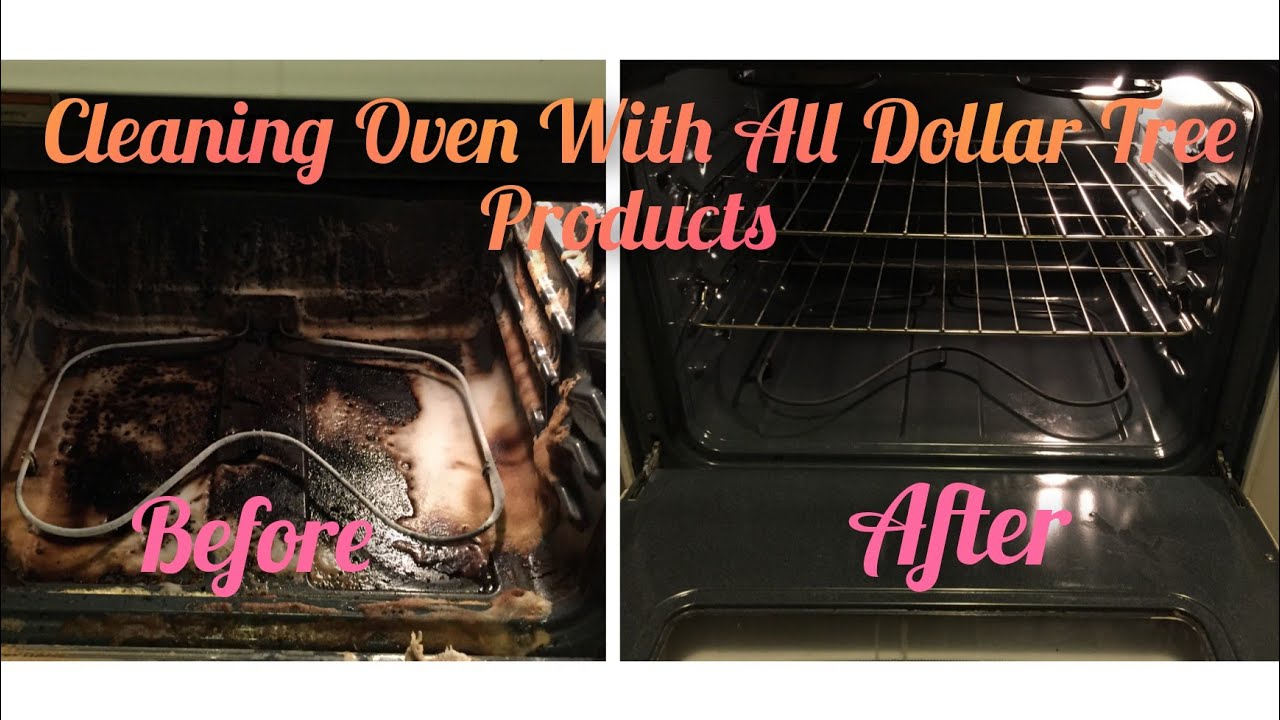 CLEANING OVEN WITH DOLLAR TREE PRODUCTS ~ CLEANING ASMR ~ MOTIVATIONAL ...