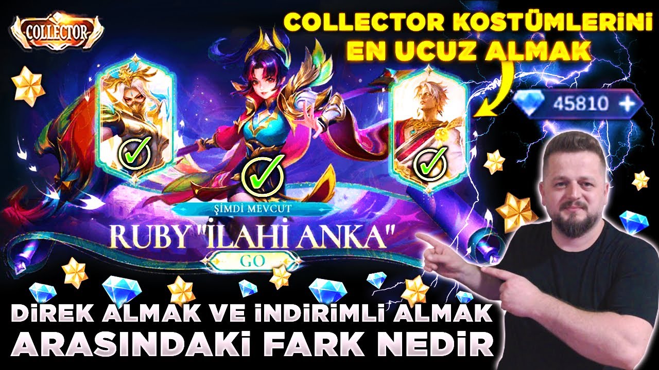 RUBY ve HANABI COLLECTORÜ DİREK ALDIM İNDİRİMLİ COLLECTOR ALMAK İLE ...