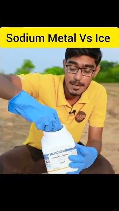 Sodium Metal Vs Ice Brick😱Experiment BY @The Experiment TV @MR. INDIAN HACKER @Crazy XYZ #shorts ...