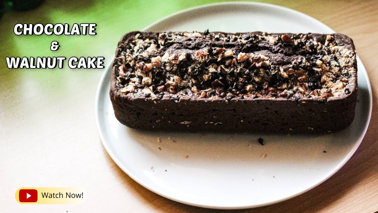 Chocolate and walnut cake - YouTube