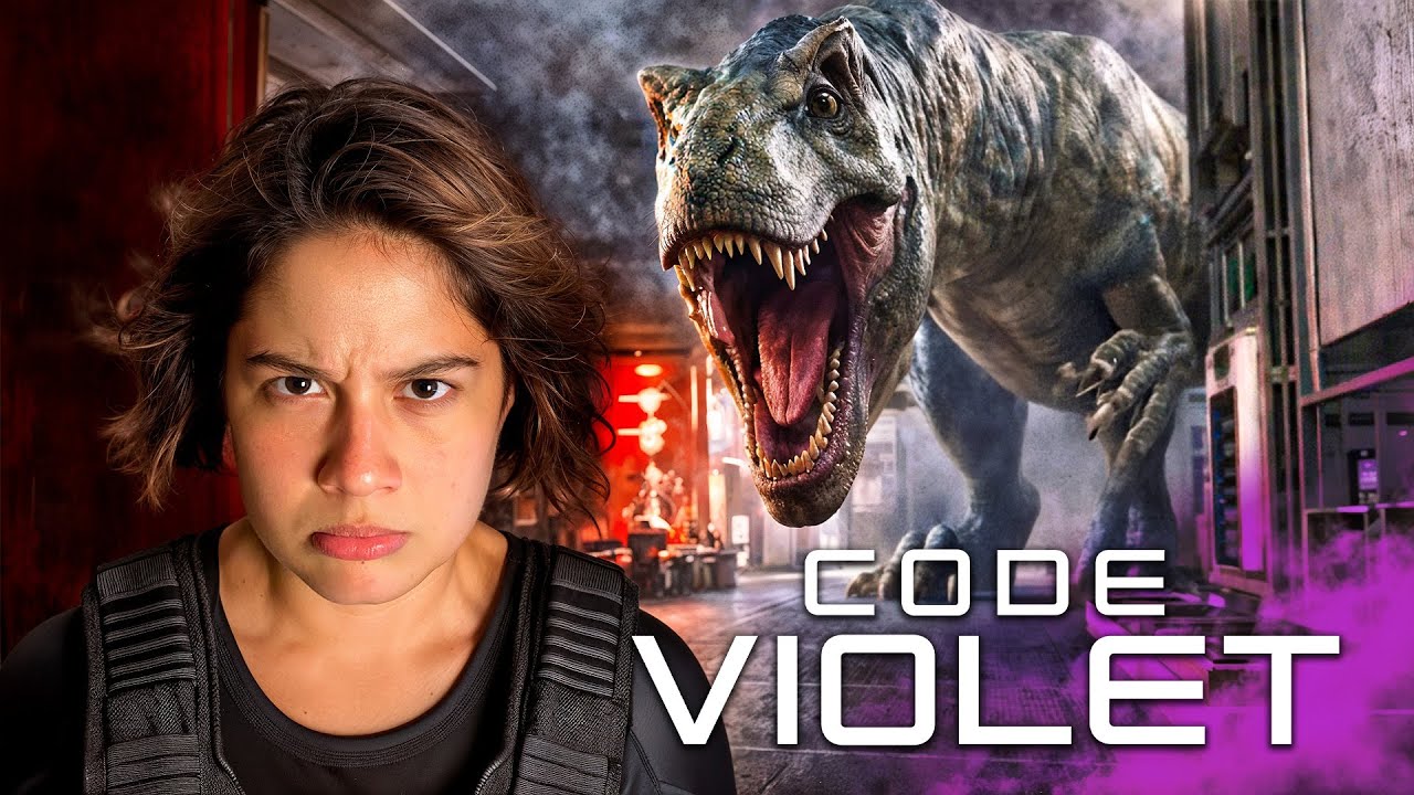 TÔ COM MEDO DE ENCONTRAR O TIRANOSSAURO REX - CODE VIOLET - Parte 2 ...