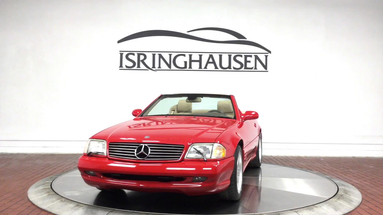 2001 Mercedes-Benz SL 500 in Magma Red - 199884 - YouTube