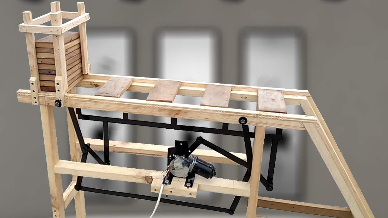 box shifting mechanism | low cost mechanical project - YouTube