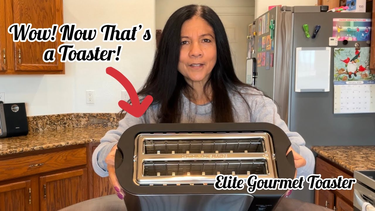 Elite Gourmet ECT-3100 Toaster: The Ultimate 4-Slice Toaster for Bagels ...