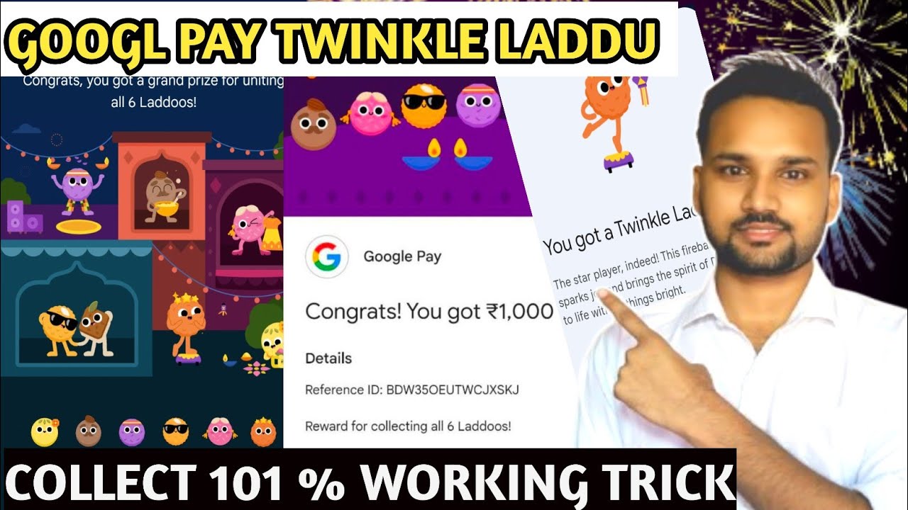 Google Pay Special Offer II New 100% Working Trick ll Flat Twinkle Rare ...