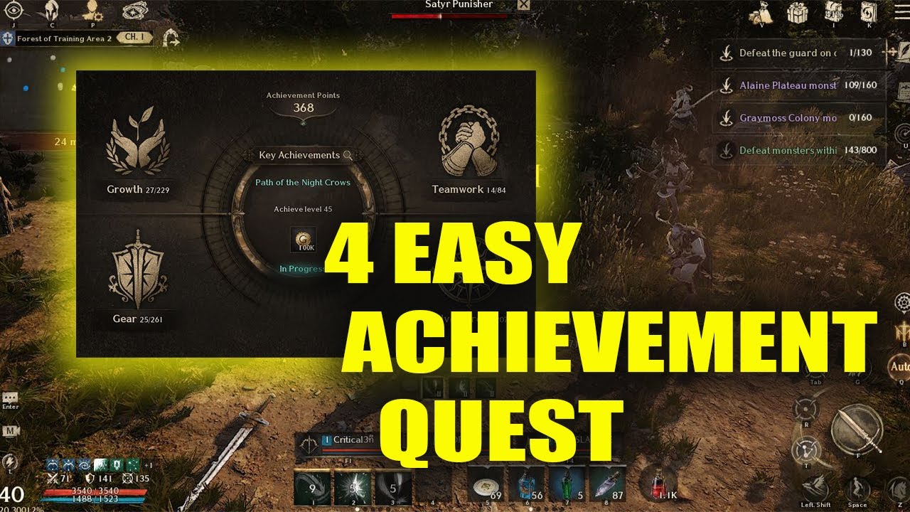 4 EASY ACHIEVEMENT QUEST - NIGHT CROWS (TAGALOG) - YouTube