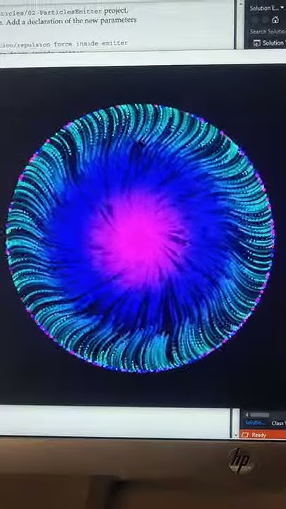 Particle systems #openframeworks - YouTube