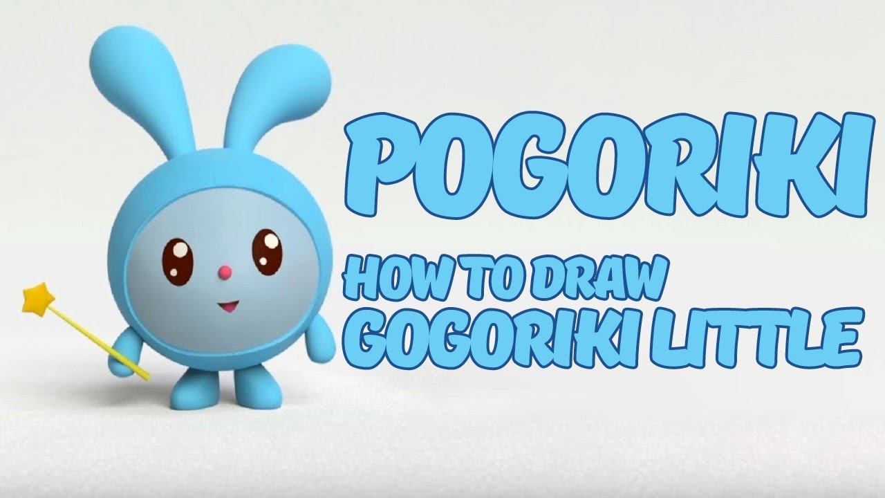 How to draw Pogoriki from GoGoRiki Little #cutedraw #kawaii - YouTube
