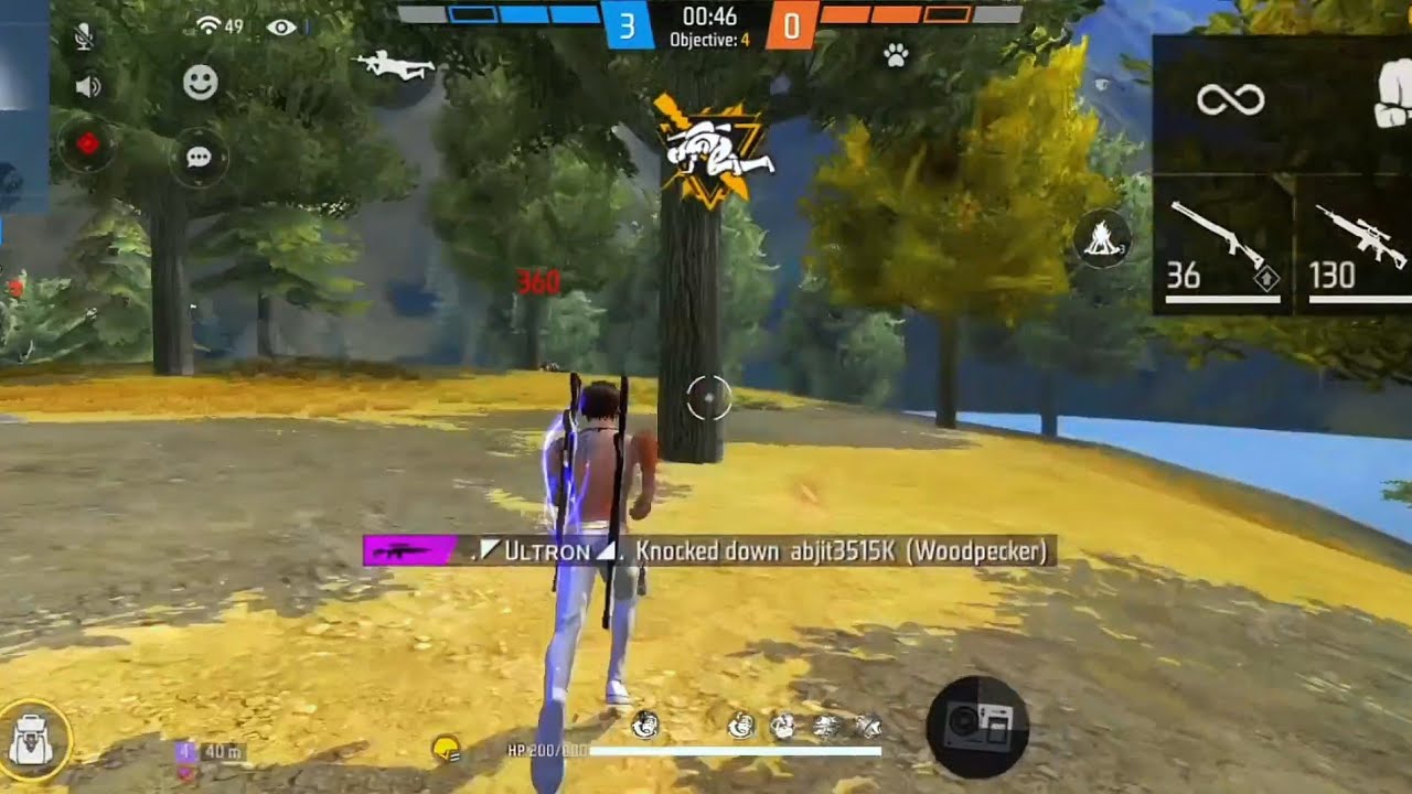 📺free fire Highlights video📹 ft cartoon on&on 🎧😈🤩 #freefire # ...