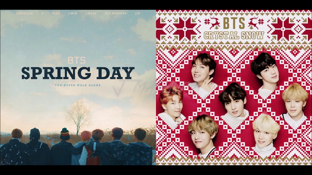BTS - Spring Day/Crystal Snow (Mashup) - YouTube