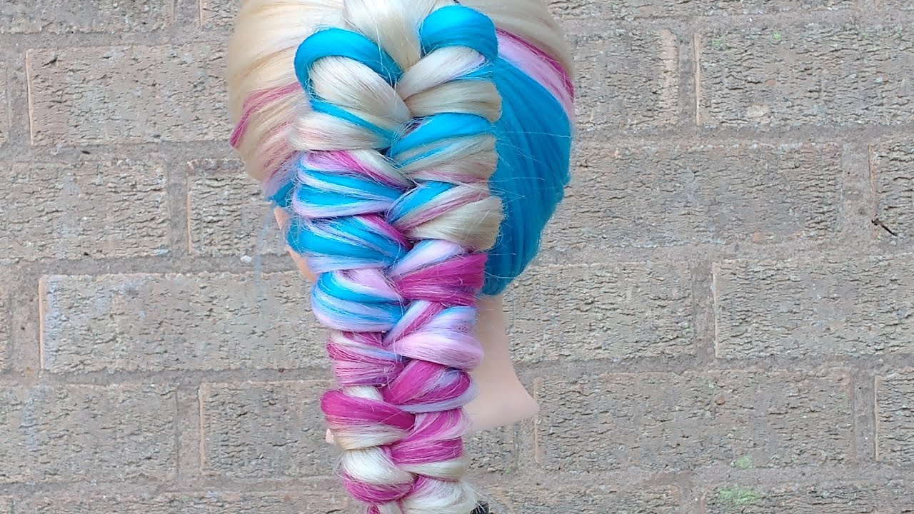 How to do an infinity braid - YouTube