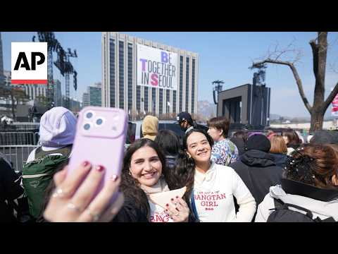 AP journalist documents her journey to the BTS show in Seoul