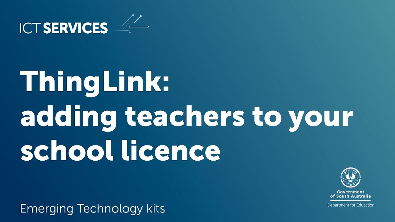 Thinglink: adding teachers - YouTube