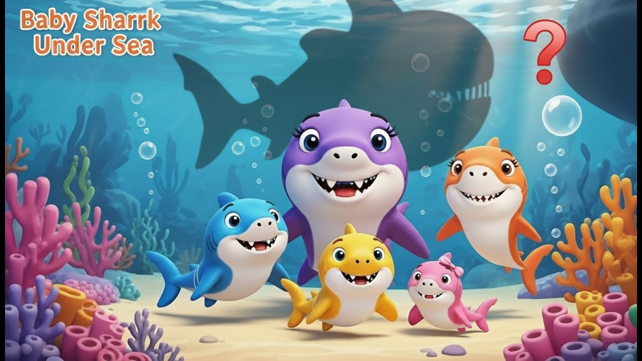 Baby Shark Under Sea | Swim-Swim, Clap-Clap! 3D Kids Song - YouTube