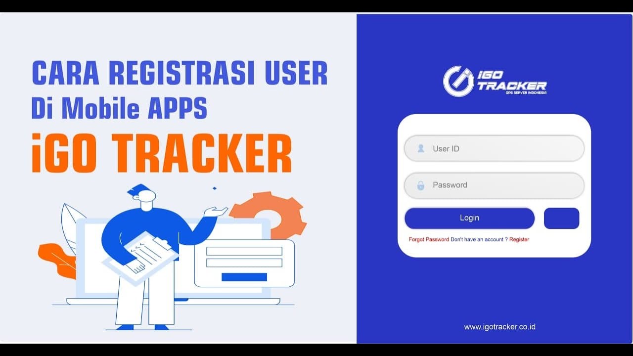 Tutorial Registrasi User - Aplikasi iGO Tracker - YouTube